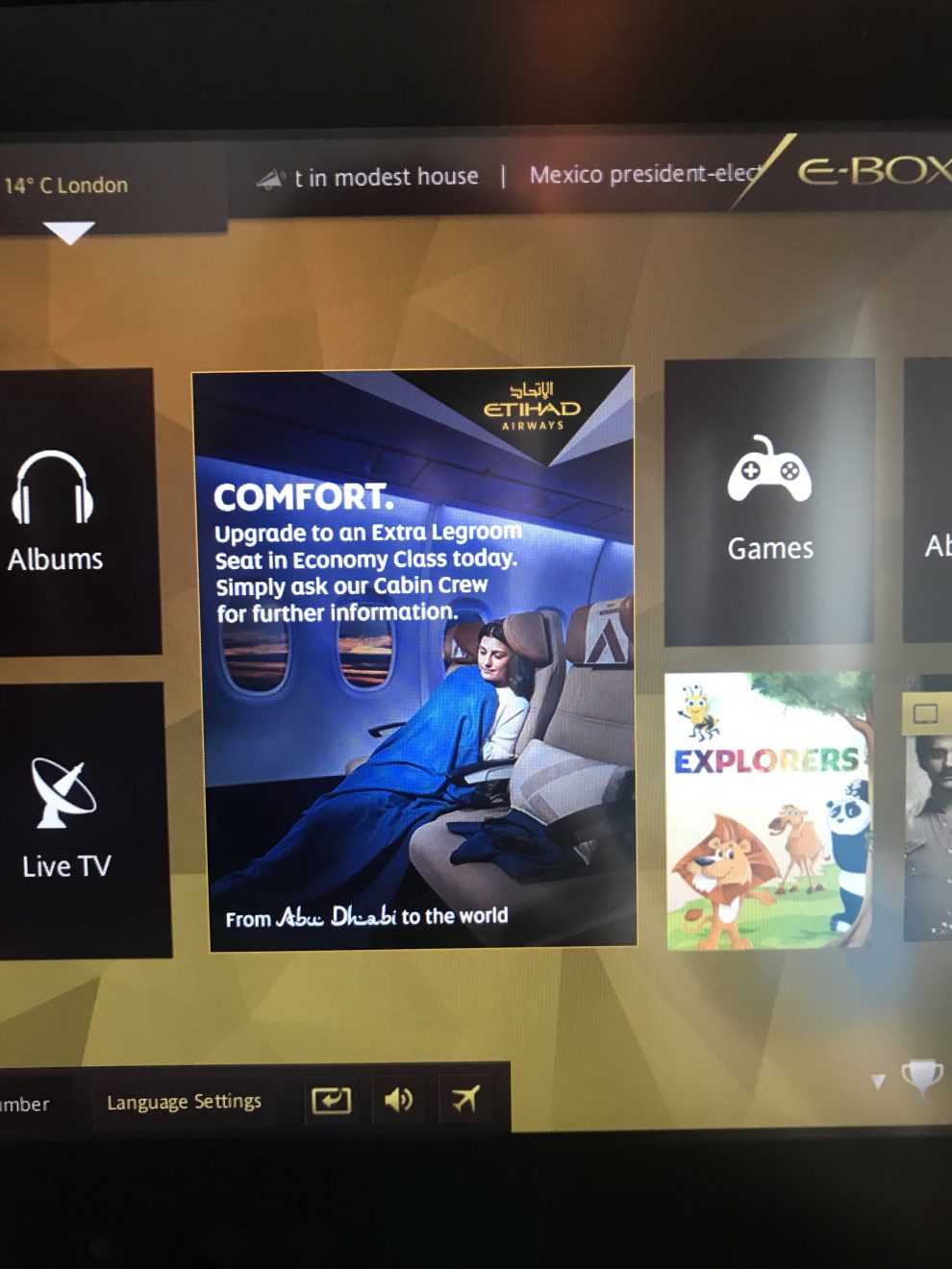 Etihad Airways flight review Islamabad to London via Abu Dhabi ...